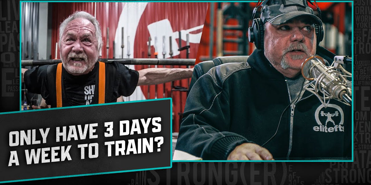 LISTEN: Table Talk Podcast Clip — Only Have 3 Days Per Week To Train ...