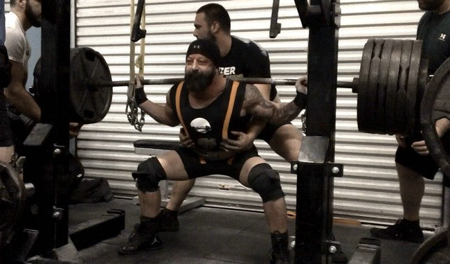 11/12- Single Ply Squats w/team video of our openers, 3 Weeks out from ...